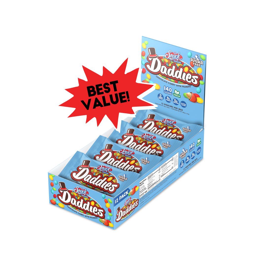 Daddies - Vegan Chocolate Peanut Candies — Snack House Foods®