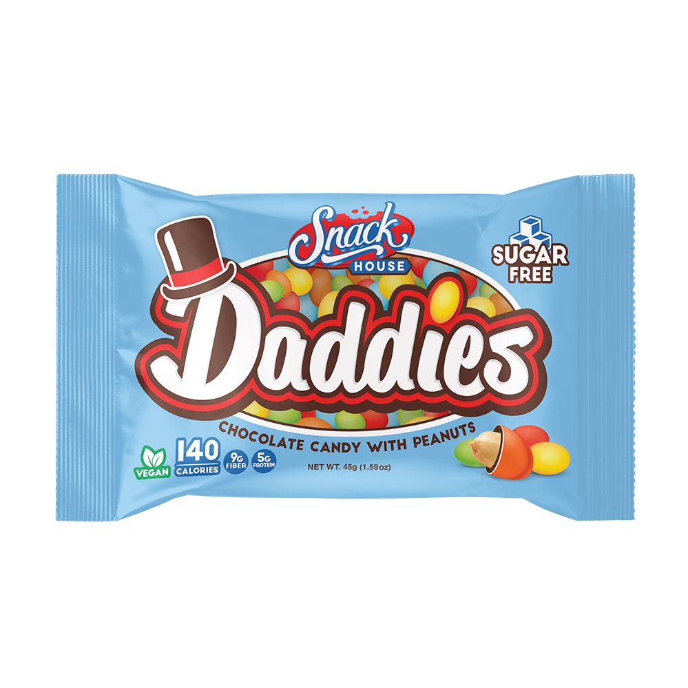 Daddies - Vegan Chocolate Peanut Candies — Snack House Foods®