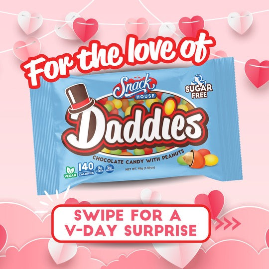 Daddies - Vegan Chocolate Peanut Candies — Snack House Foods®